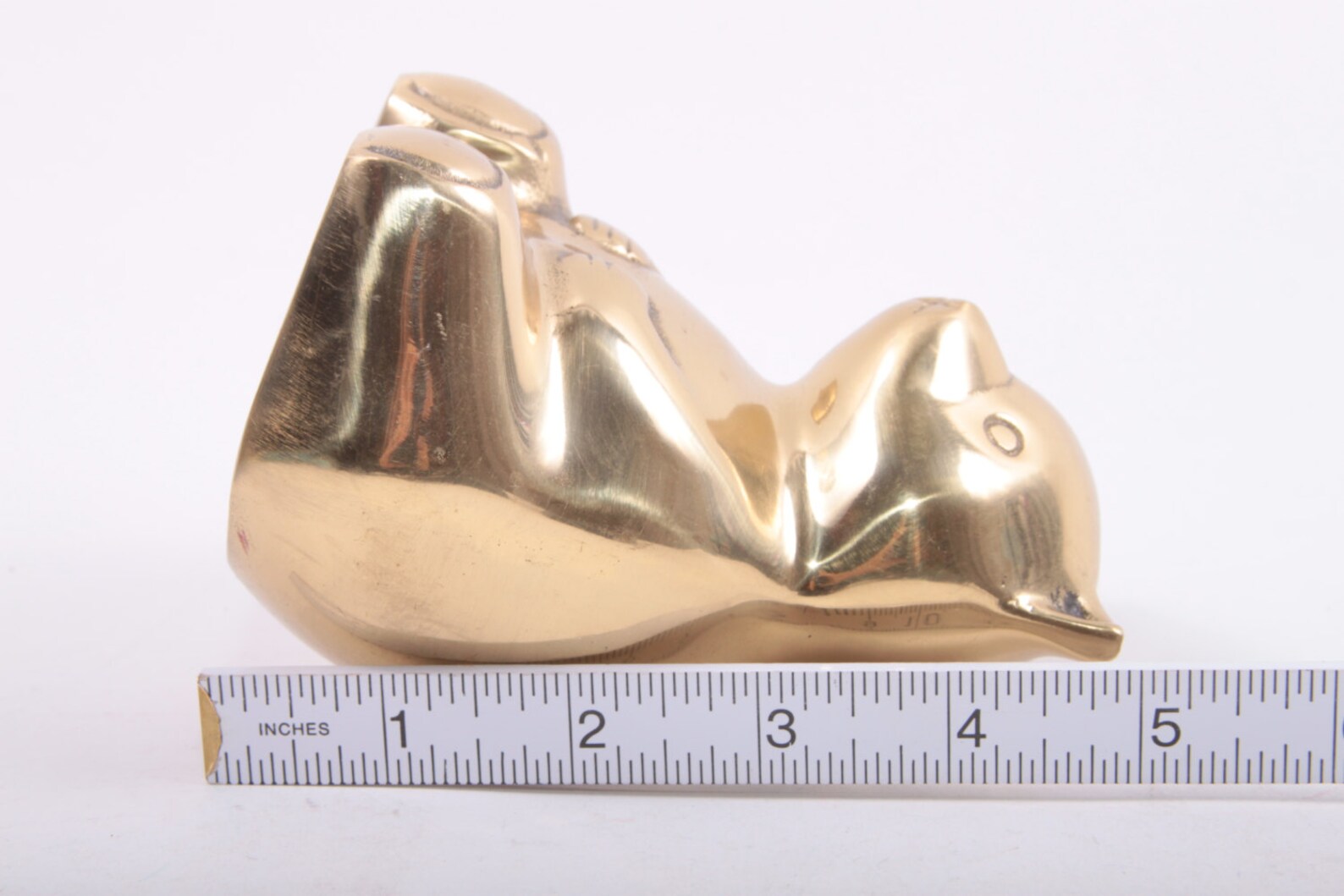 Brass Teddy Bear Bank Shiny Metal Coin Bank Gold Color India - Etsy