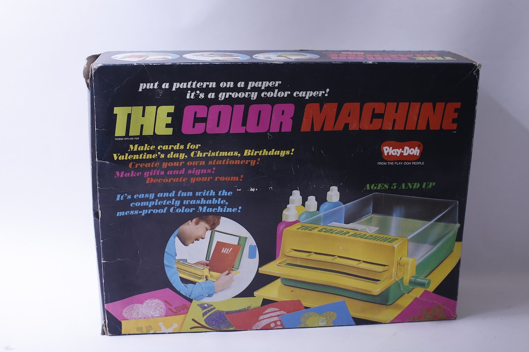 Play-doh, the Color Machine, Complete With Box and Instructions ...