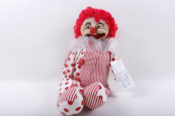 Kamar Rare Prototype Sample OOAK hand made Clown 1987 | Etsy