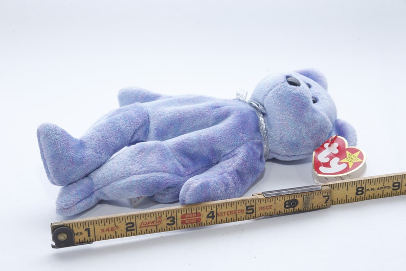 Ty Clubby II Blue Teddy Bear Plush Beanie Babies - Etsy