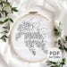 Lilac Branch Hand Embroidery Pattern, Purple Lilac Flowers, Pink Lilac ...