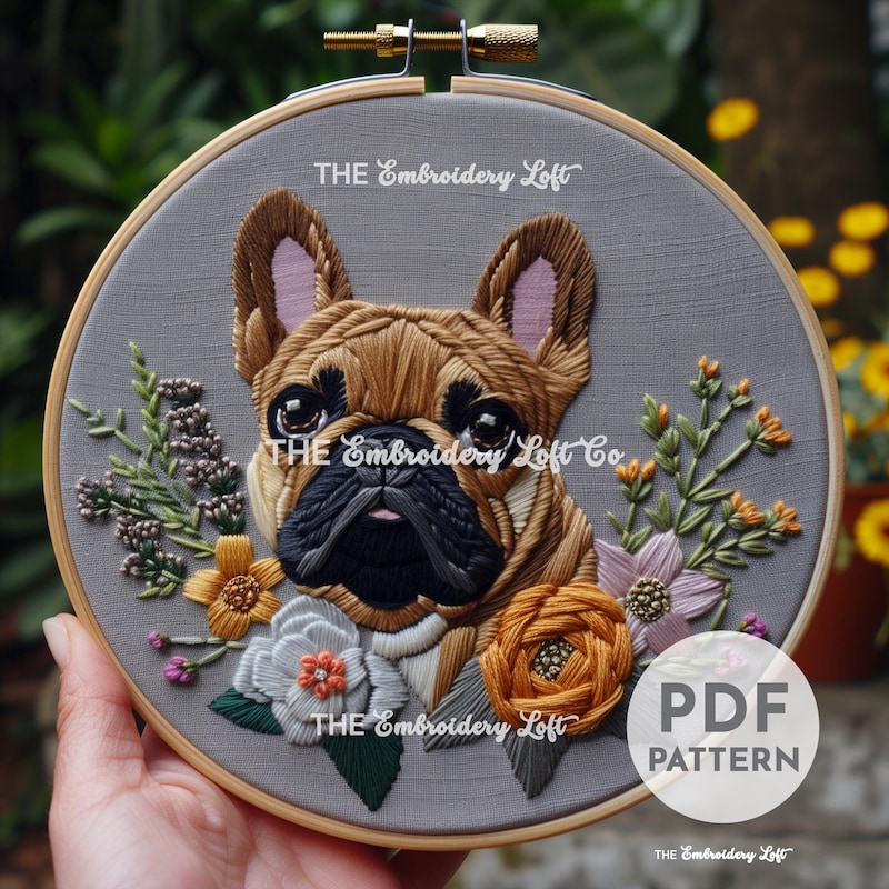 French Bulldog Pattern - Etsy