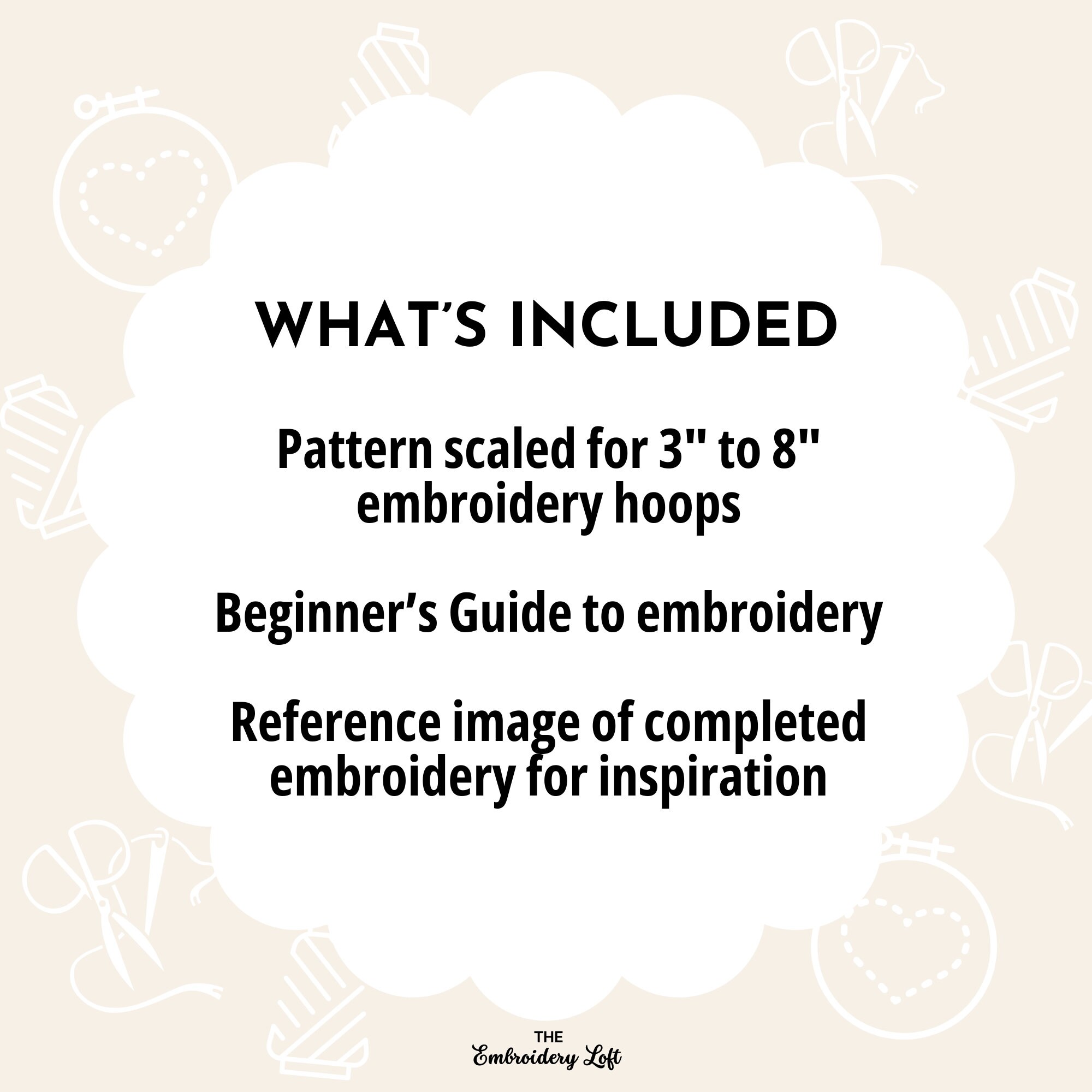 Floral Elephant Hand Embroidery Pattern, Baby Elephant Pattern, Cute ...