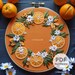 Orange Wreath Hand Embroidery Pattern, Orange Slices, Orange Pattern ...
