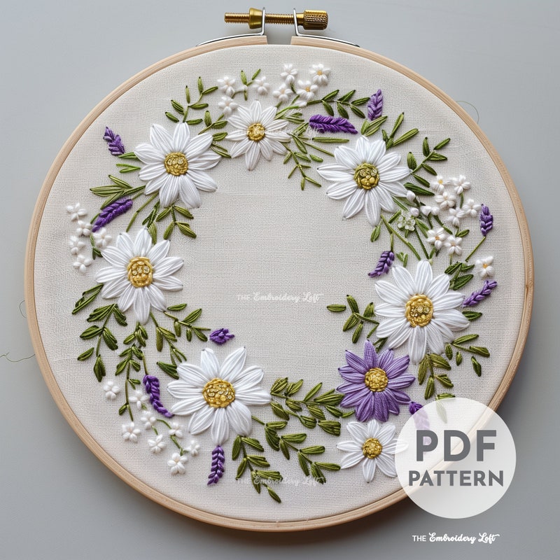 Gerber Daisy Wreath - Etsy