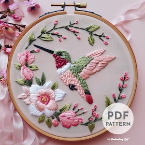 Hand Embroidery Patterns - Etsy
