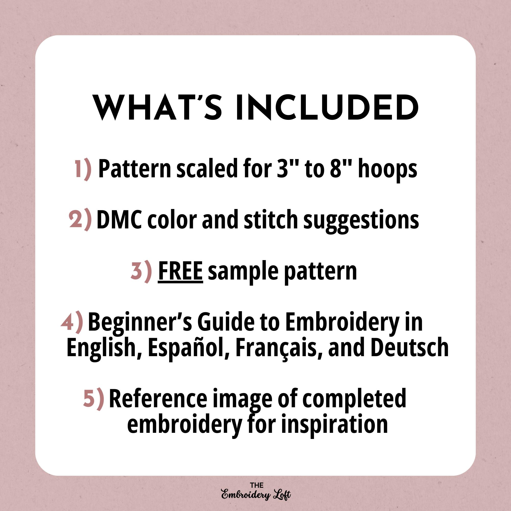 Three French Hens Hand Embroidery Pattern, Twelve Days of Christmas ...