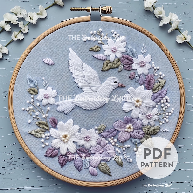 Dove Pattern - Etsy