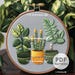 Pothos Hand Embroidery Pattern, Pothos Plant Design, House Plants ...