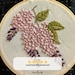 Lilac Branch Hand Embroidery Pattern, Purple Lilac Flowers, Pink Lilac ...