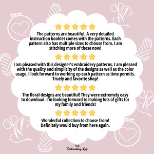 MINI COLLECTION, Floral Hand Embroidery Pattern Collection, Current and ...