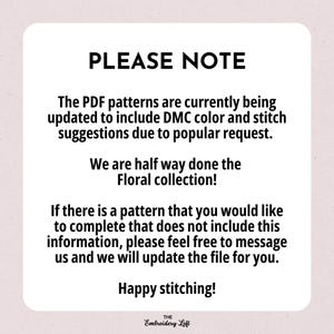 MINI COLLECTION, Floral Hand Embroidery Pattern Collection, Current and ...