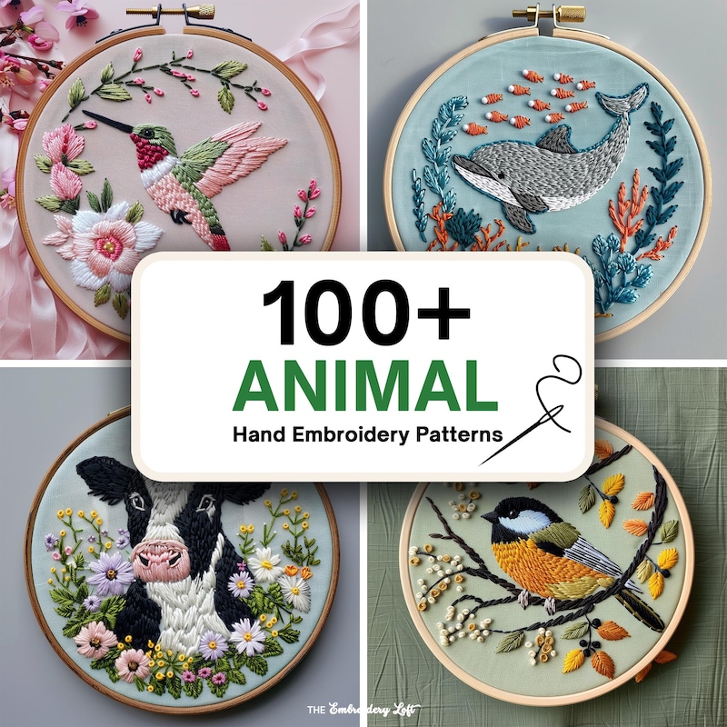 Thread Animals - Etsy