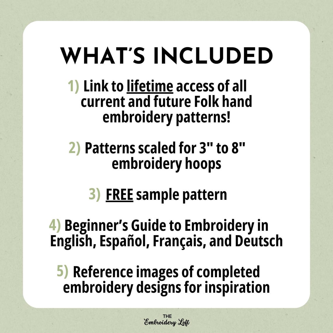 MINI COLLECTION, Folk Art Style Hand Embroidery Pattern Collection ...
