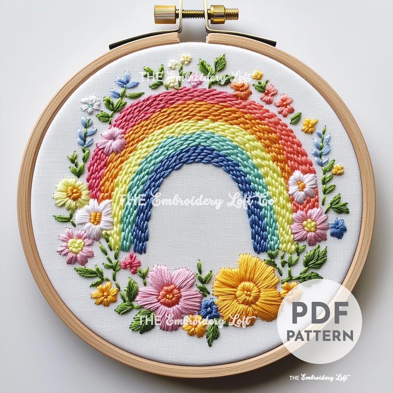 Rainbow Bouquet - Etsy