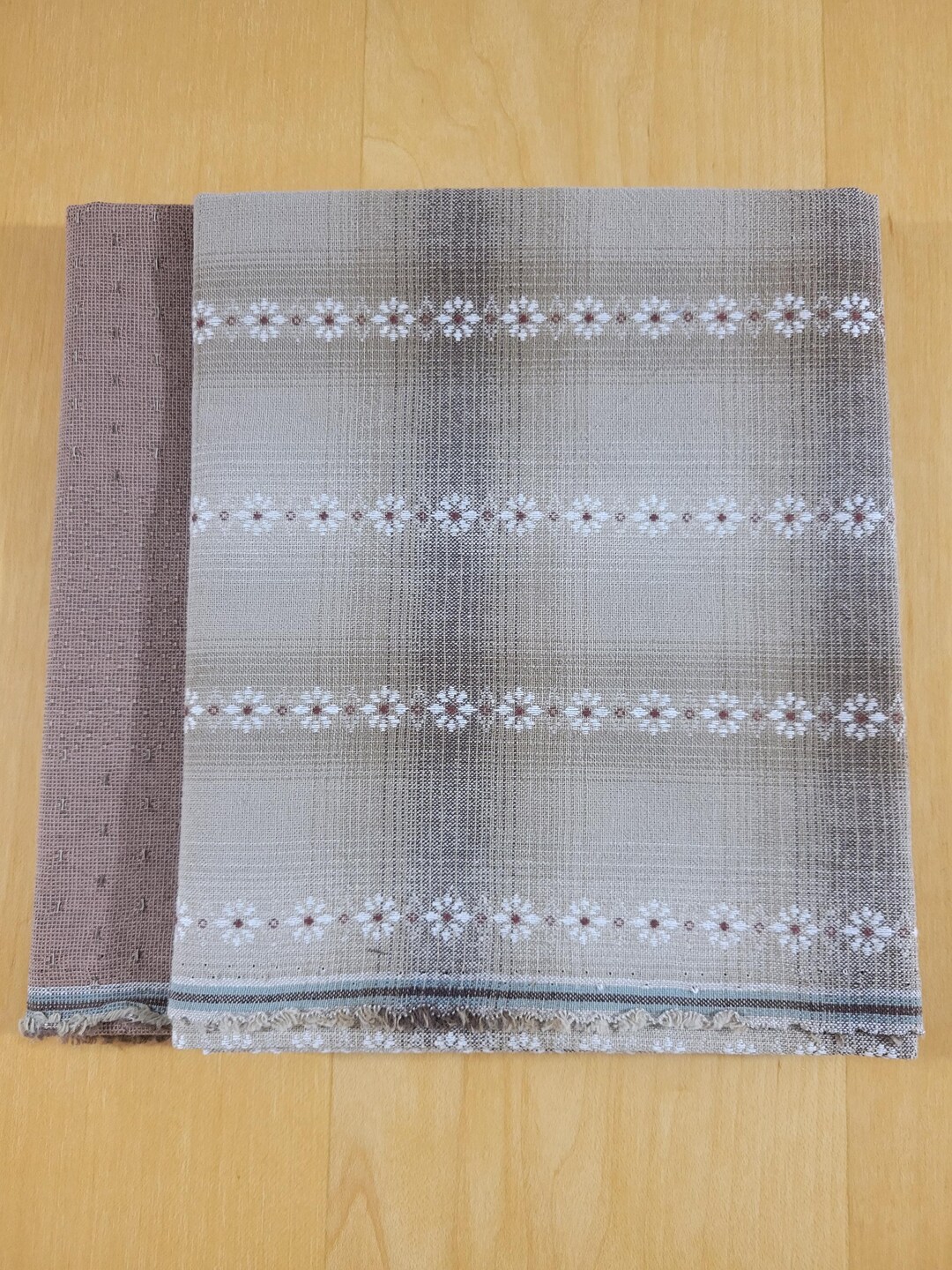 Lecien Japanese Yarn Dyed / Yarn Dye Fabric by Lecien Fat Quarter Set 2 ...