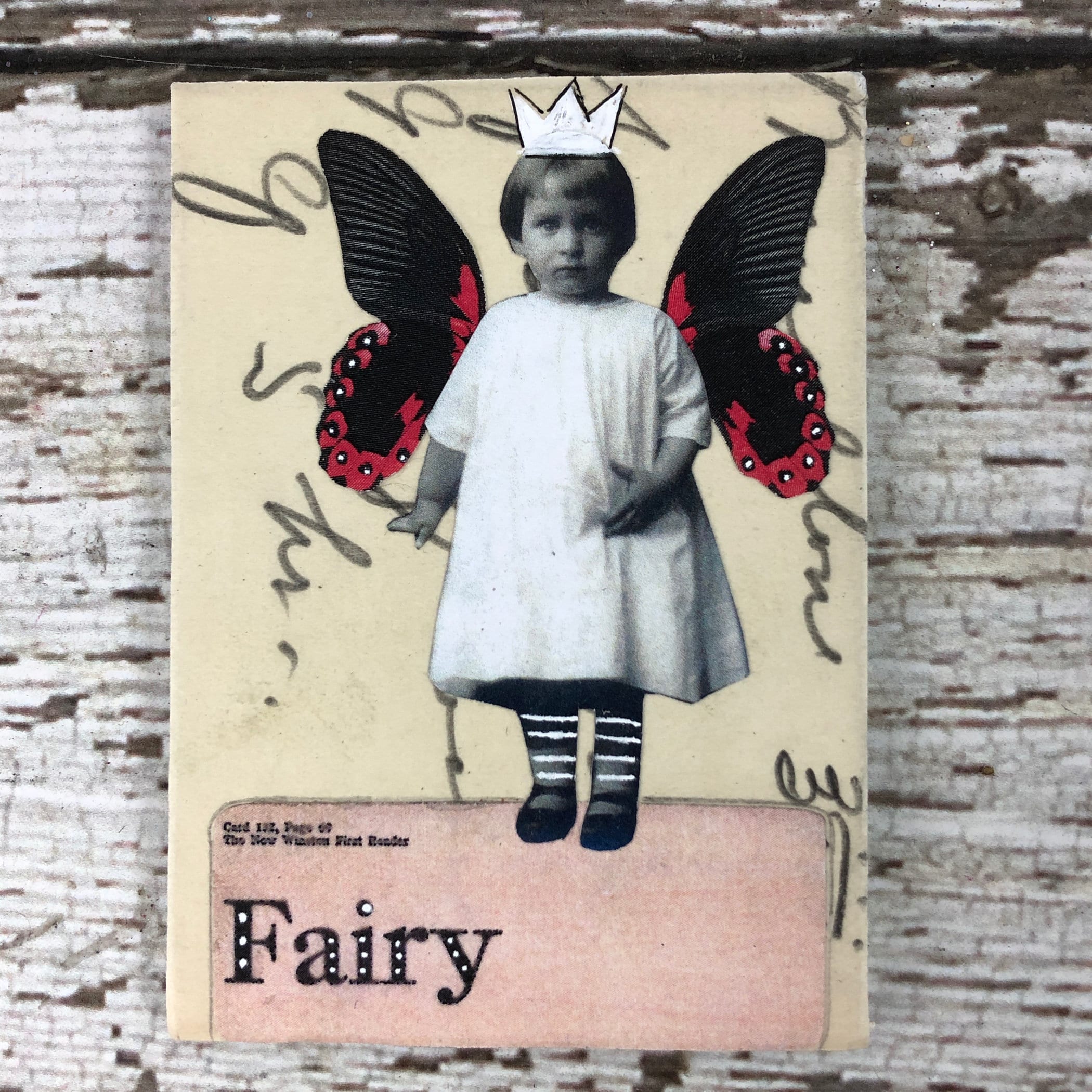 Vintage Mini Flash Cards Flashcards Printable Design Collage Sheet ATC ...