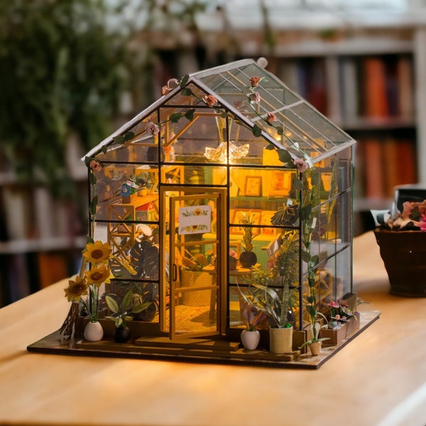 Miniature Bookshelf Diy Kit - Etsy