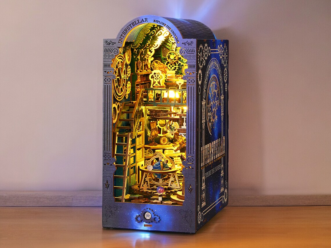 DIY Interstellar Miniature Kit With LED Lights, Space Inspired, DIY ...