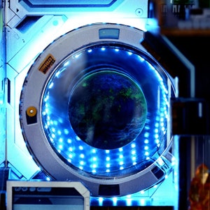 Space Portal DIY Miniature Kit, Book Nook Kit With Led's, Diorama Kit ...
