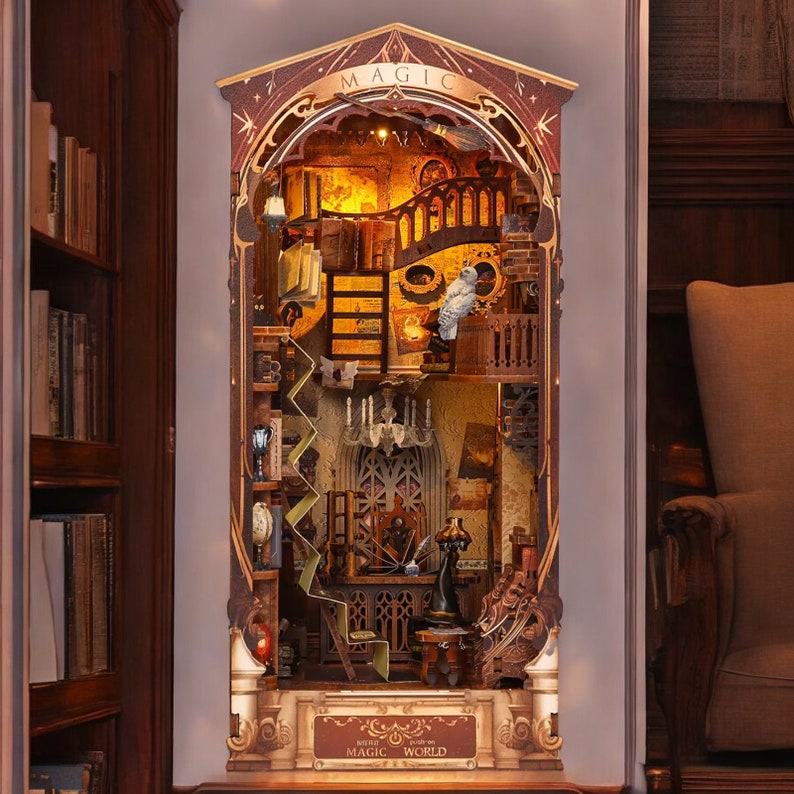 DIY Magic World Miniature Kit, Harry Potter Inspired, Wizarding World ...