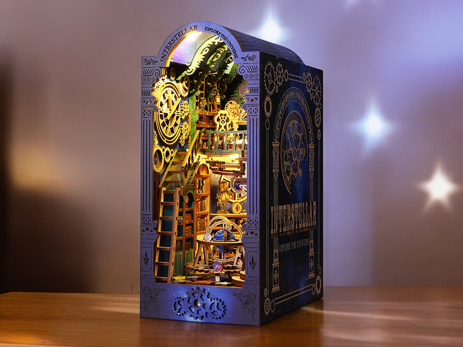 DIY Interstellar Miniature Kit With LED Lights, Space Inspired, DIY ...