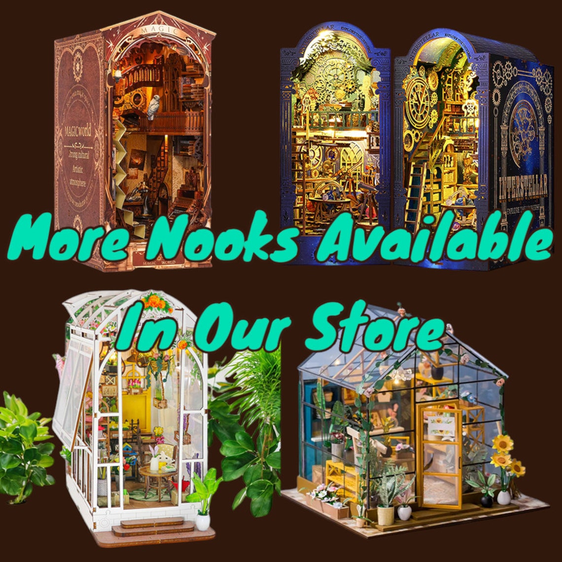 DIY Asian Temple Miniature Kit, DIY Book Nook Kit, Diorama Kit ...