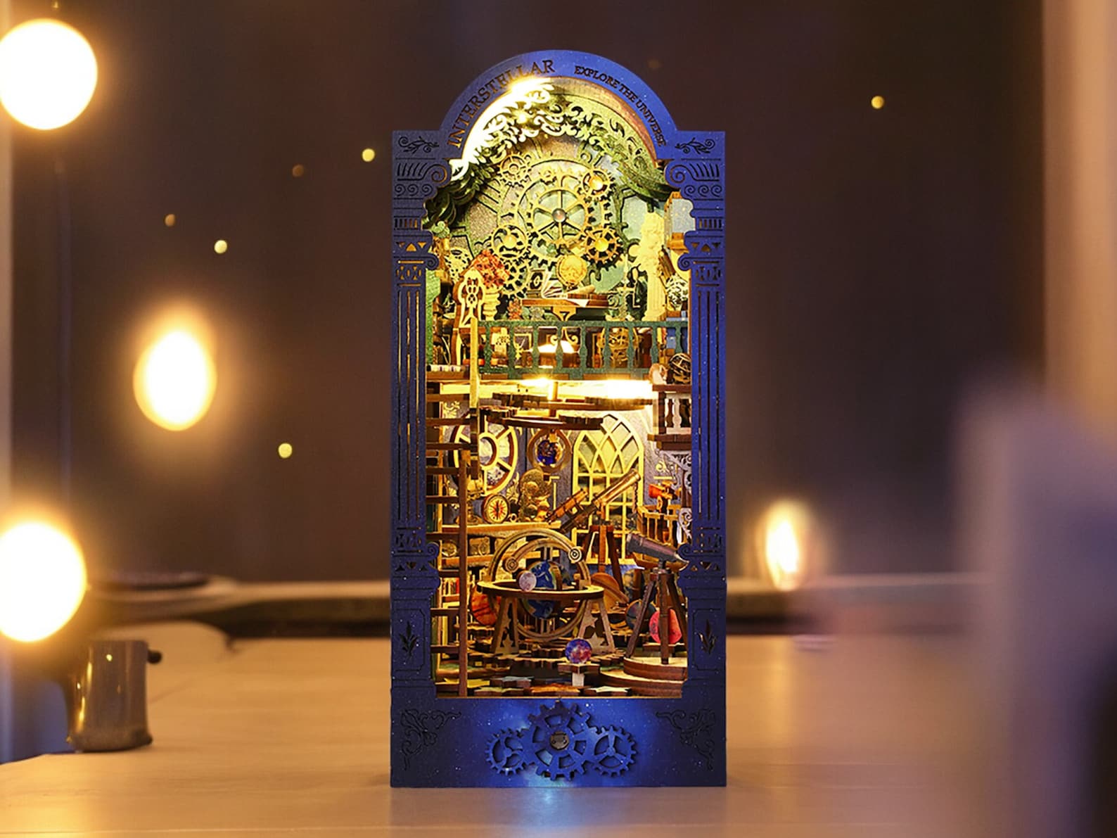 DIY Interstellar Miniature Kit With LED Lights, Space Inspired, DIY ...