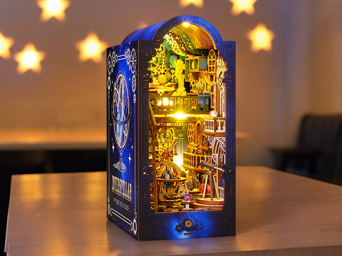 DIY Interstellar Miniature Kit With LED Lights, Space Inspired, DIY ...