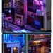 DIY Cyberpunk Miniature Kit, DIY Book Nook Kit, Diorama Kit, Bookshelf ...