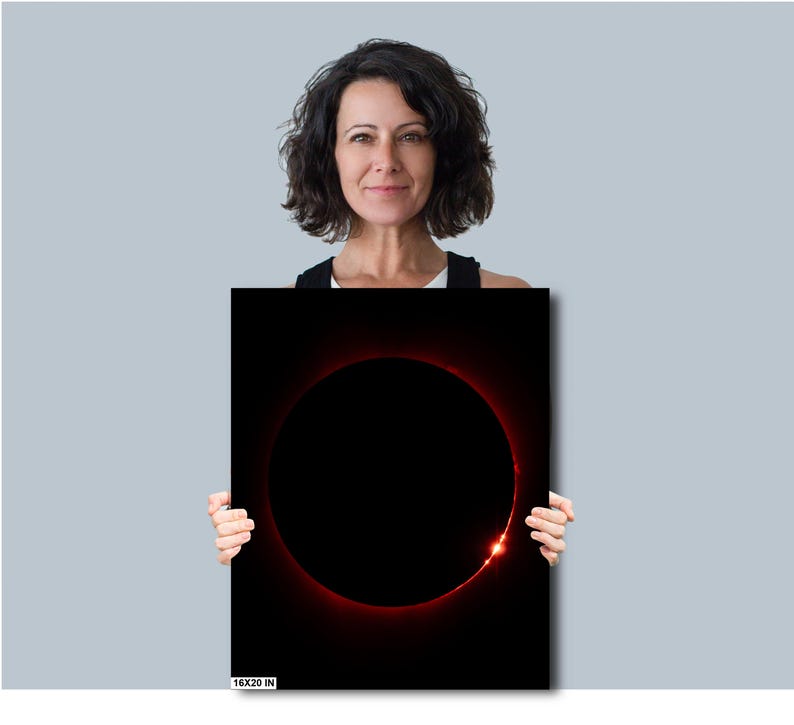 2017 Total Solar Eclipse, Diamond Ring Effect - Etsy