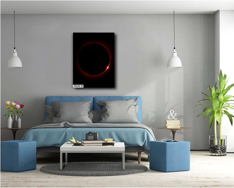 2017 Total Solar Eclipse, Diamond Ring Effect - Etsy