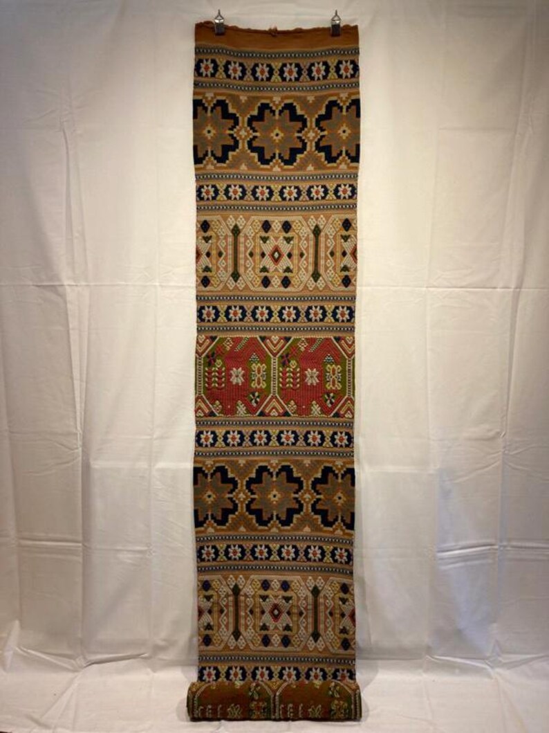 Handmade Antique Vintage Swedish Bench Runner, Wall-hanging, Tribal ...
