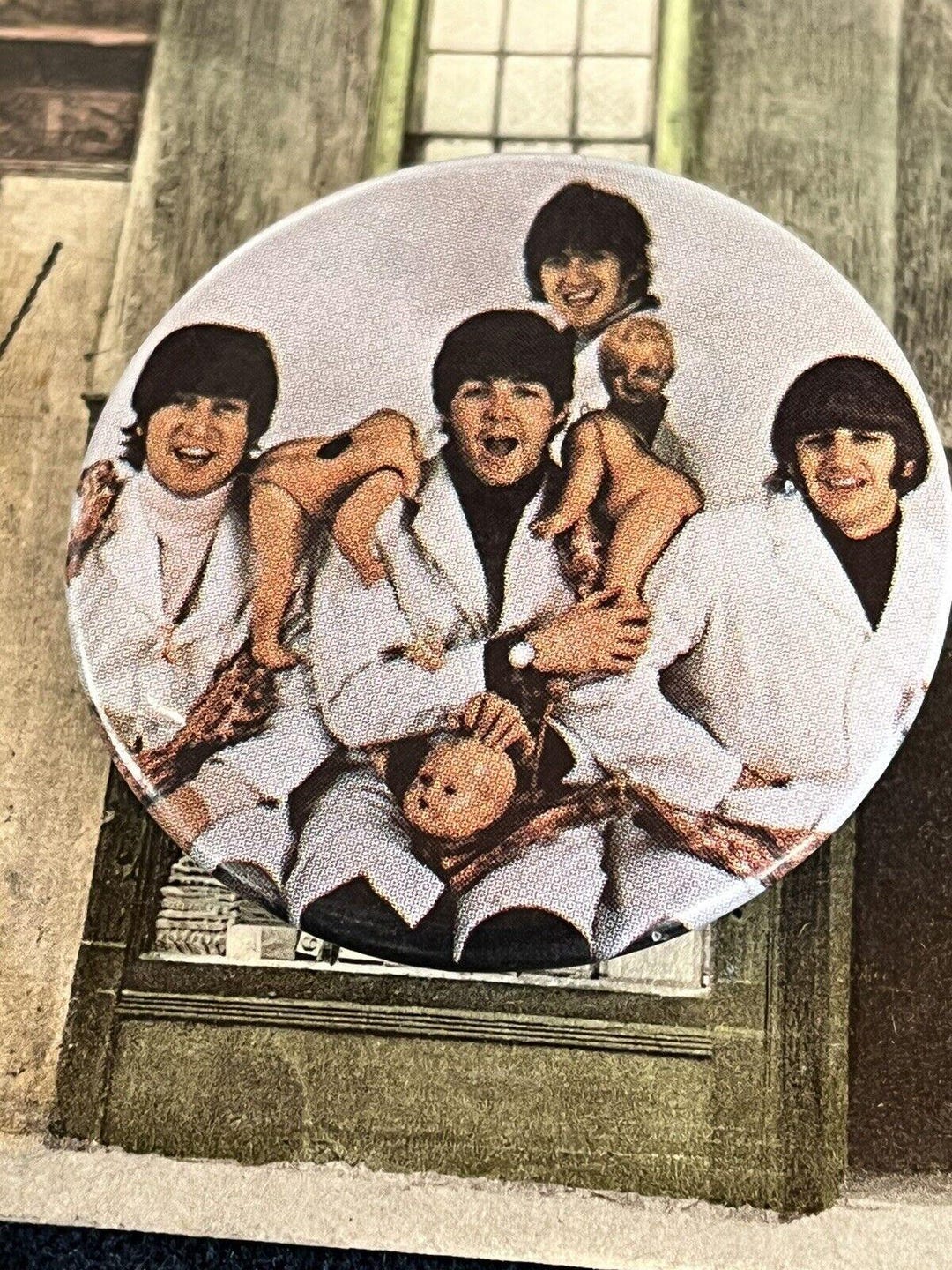 Beatles Vintage Butcher Babies Album Cover Button - Etsy