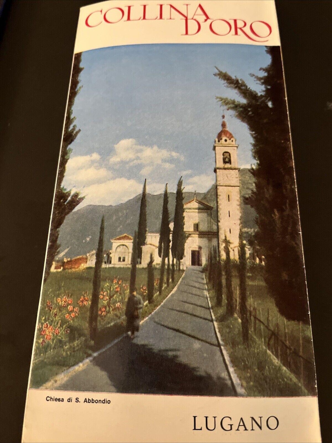 Vintage Collina Doro Lugano Brochure Switzerland - Etsy