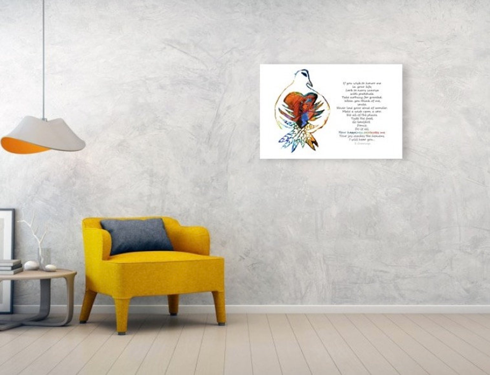 Colorful Bird White Dove Art Grief Comforting PRINT Celebration of Life ...