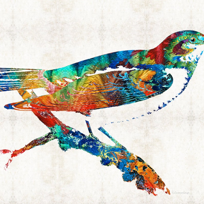 Primary Color Print - Etsy