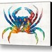 Colorful Crab Art PRINT Beach Ocean Sea Tropical Decor Beachy Home ...