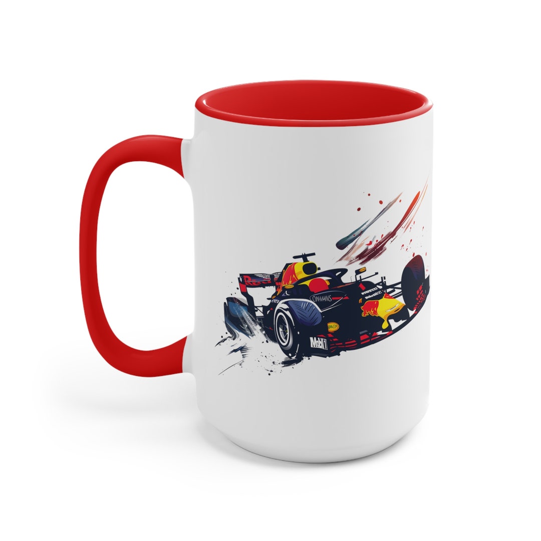 F1 Red Bull Mug Formula 1 Mug Formula 1 Red Bull Racing Mug Verstappen ...