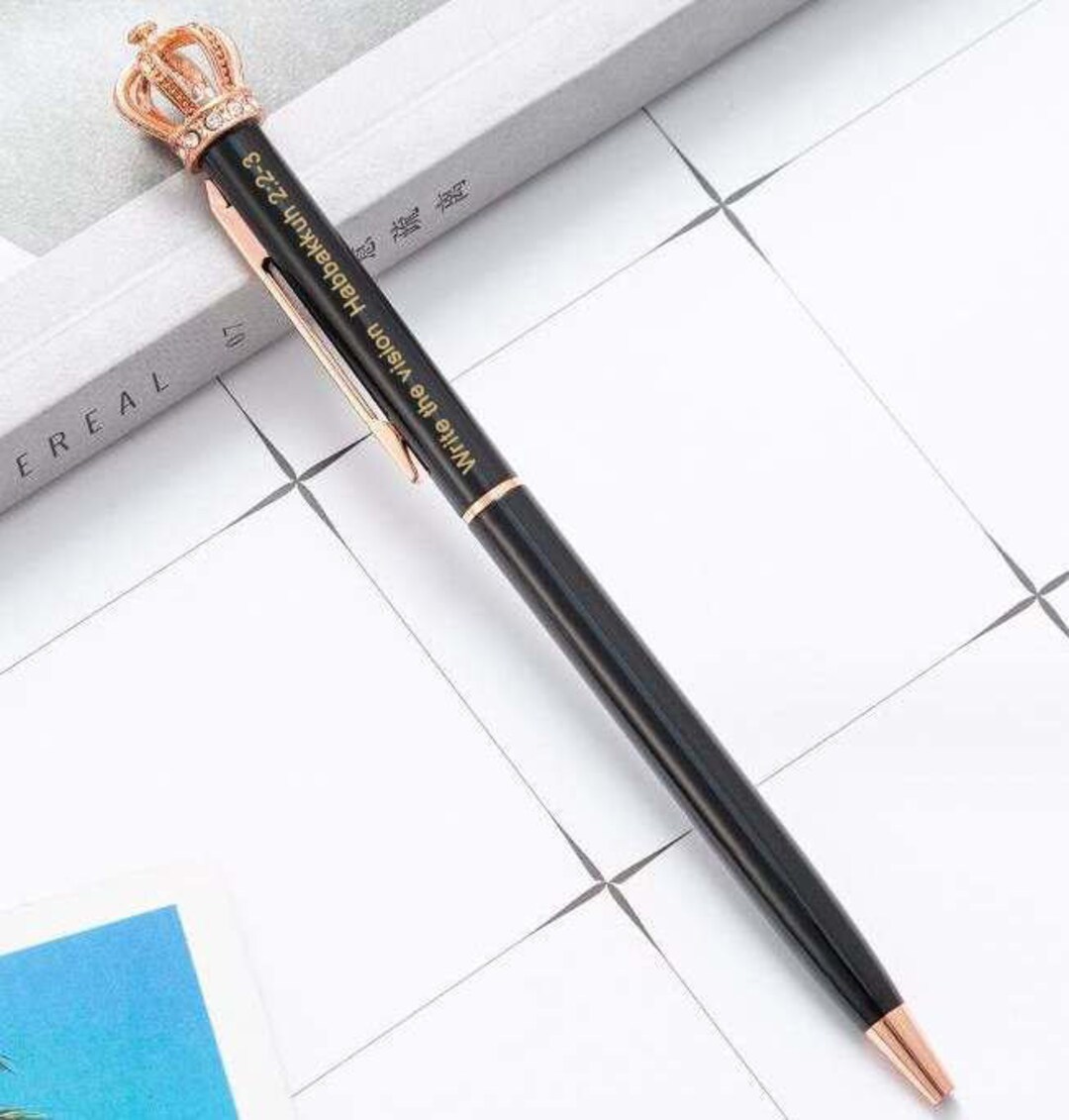 Father's Day Gift, Groomsmen, Best Man Present, Metal Writing Pen With ...