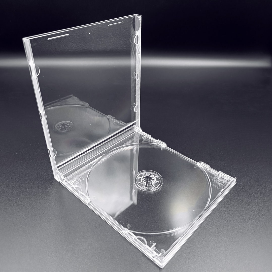 10 X Empty Game Case Box Single CD Jewel PS1 Dreamcast Replacement Case ...