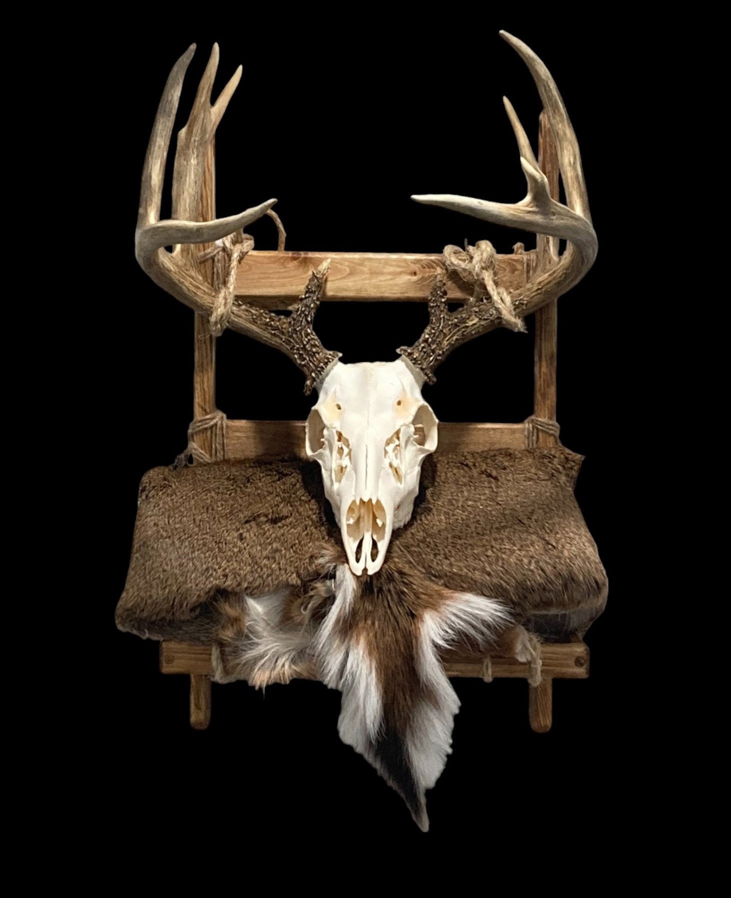 Handmade Taxidermy Backpack Mount Frame, Back Pack Mount, Pack Mount Frame, Deer Mount, Wooden ...