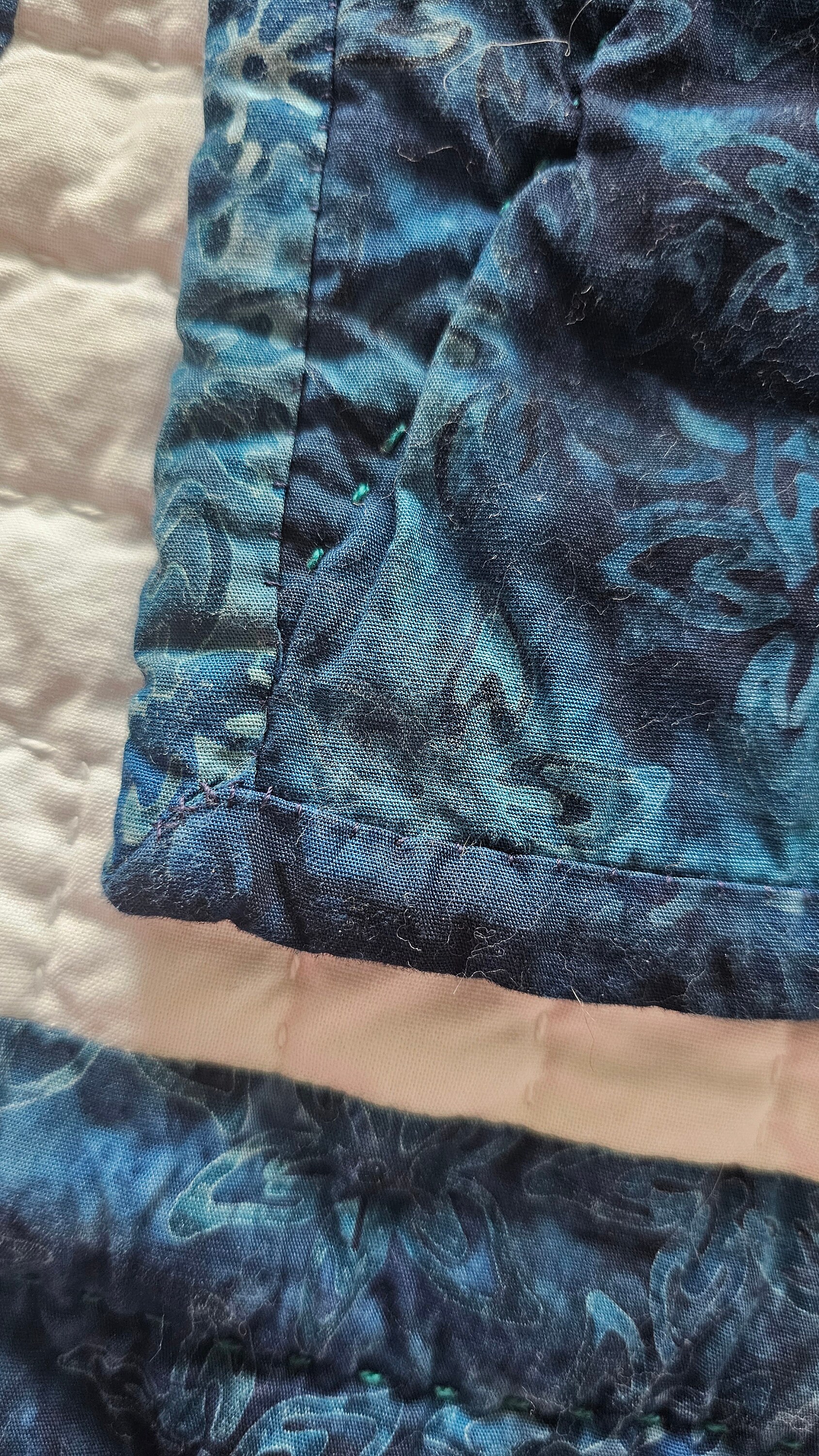 Hand Quilted Throw, Batik Star, Handmade Quilt, Housewarming Gift ...