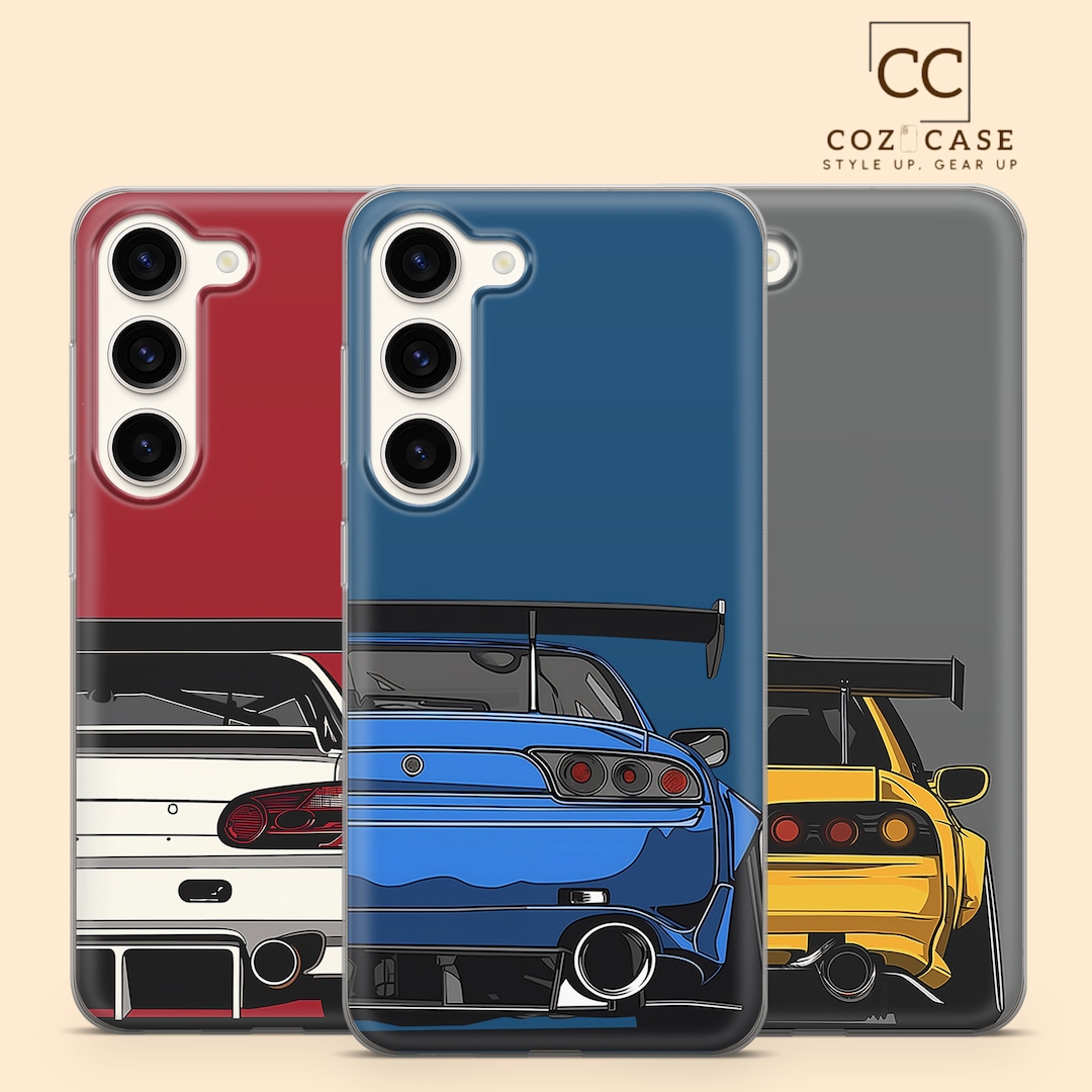 Super Drift Phone Case JDM Cars Cover for Samsung Galaxy S24ultra S23 ...