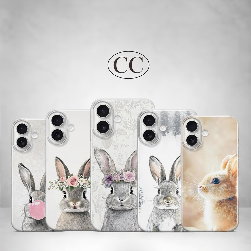 Bunny iPhone Case - Etsy