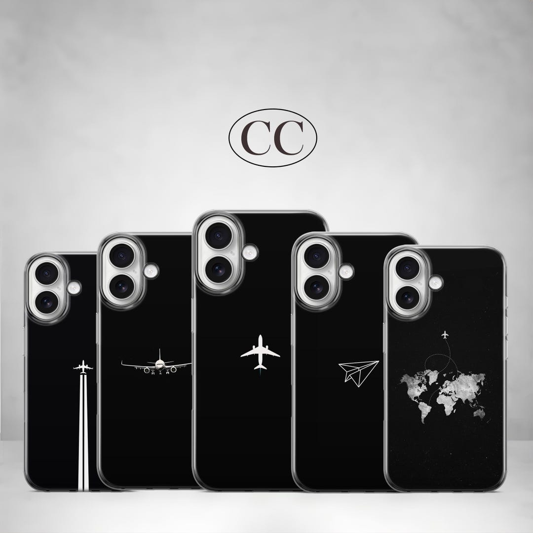 Plane Aircraft Phone Pilot Flight Cover for iPhone 15 14 13 12 11 Pro ...