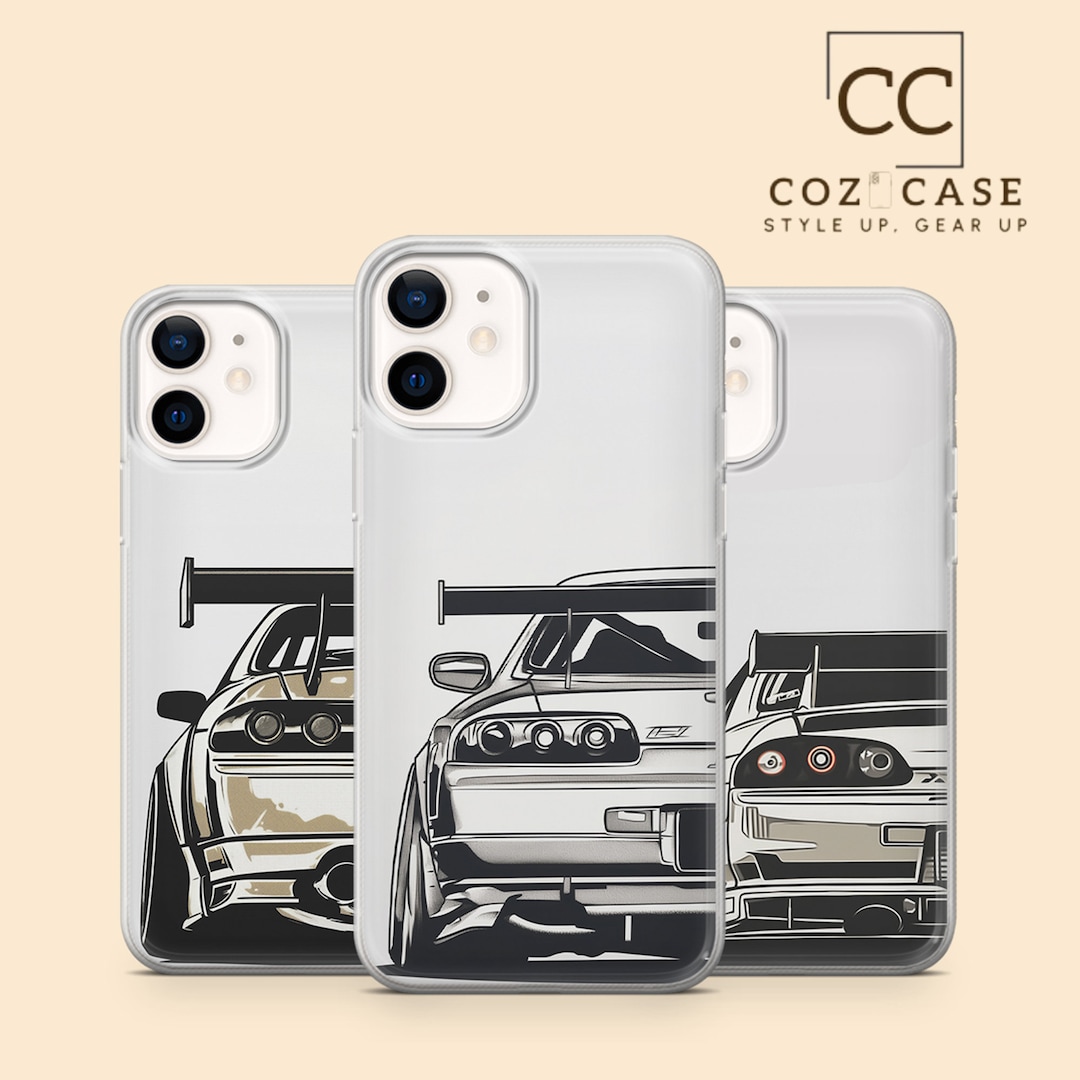 Toyota Supra Phone Case JDM Supra Cover for iPhone 15 14 13 12 11 Pro ...