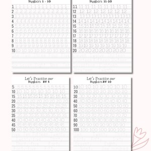 Preschool Pre-k Kindergarten Printable Learning Bundle. Alphabet ...
