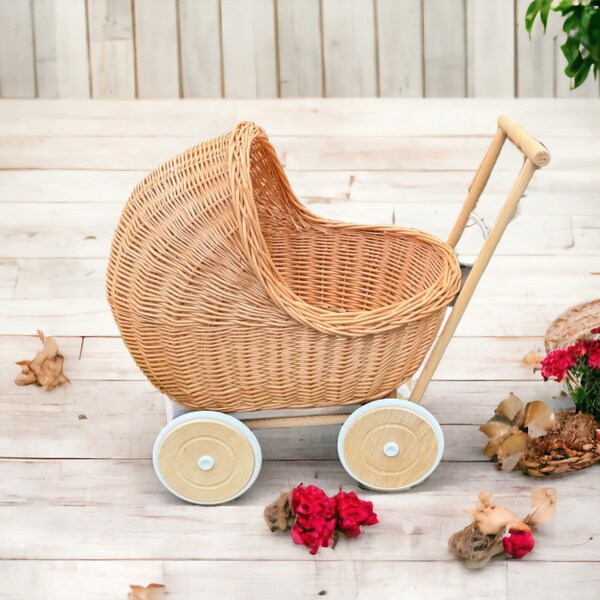 Wood Doll Stroller - Etsy