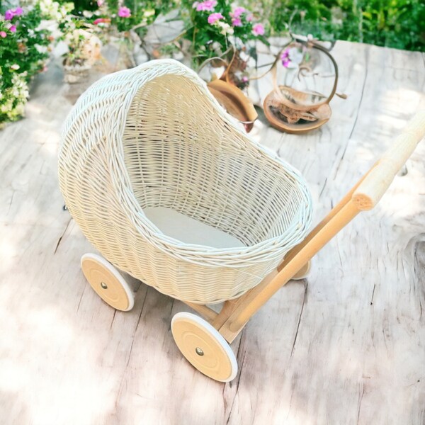 Wood Doll Stroller - Etsy